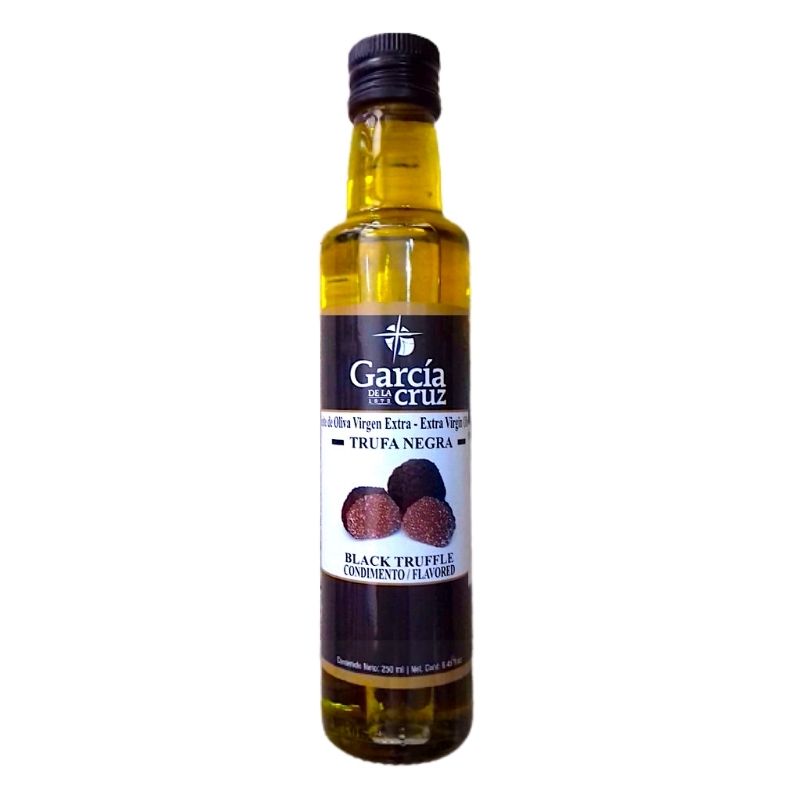 ACEITE GARCIA CRUZ OLIVA TRUFA NEGRA 250 ML – Panoli.mx