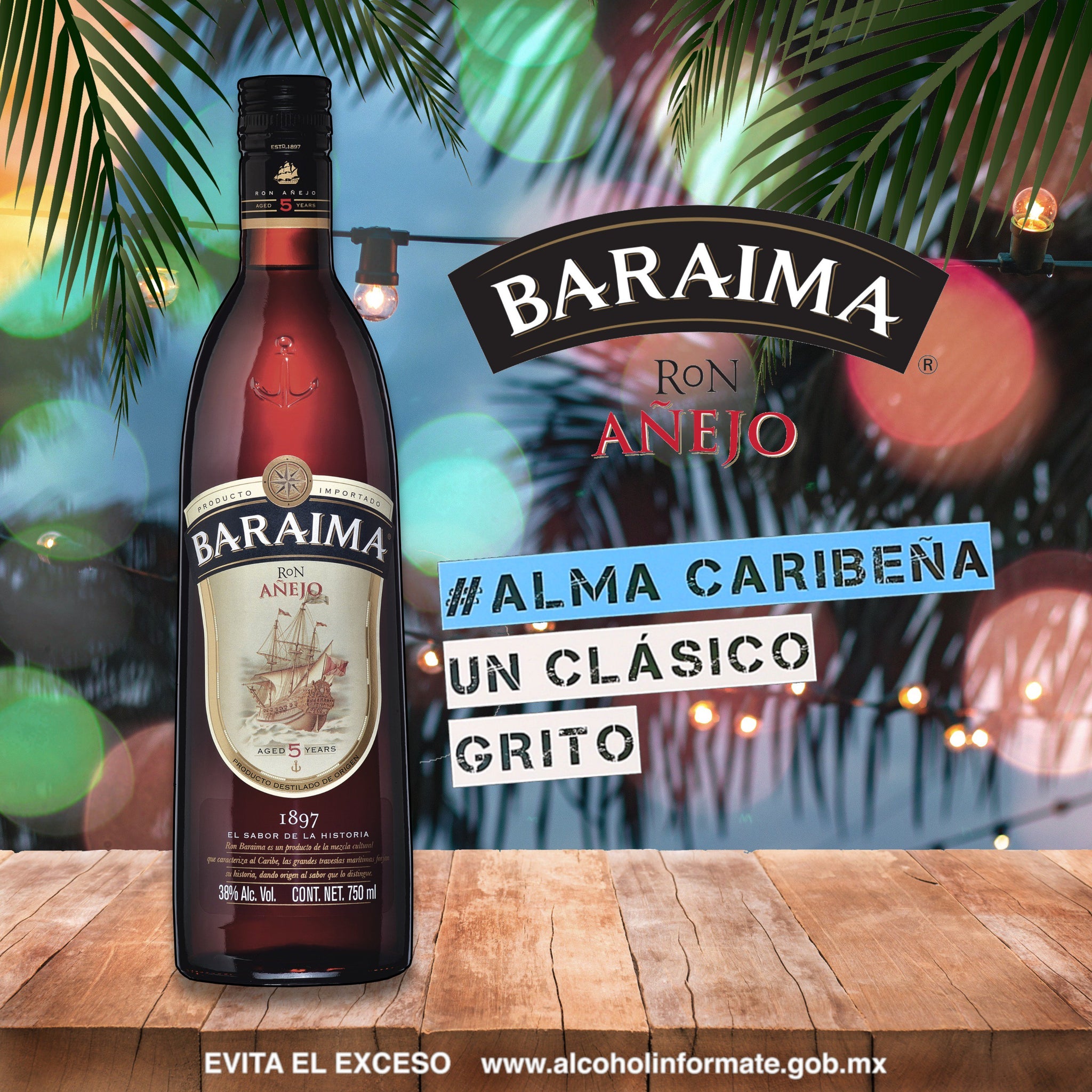 RON BARAIMA AÑEJO 750 ML – Panoli.mx