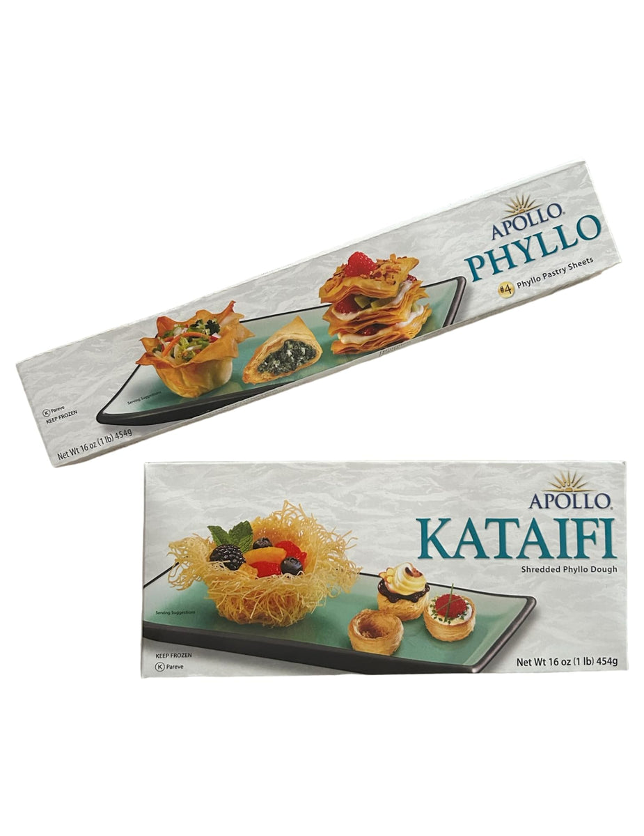 PASTA APOLLO KATAIFI FILLO 454 GR – Panoli.mx