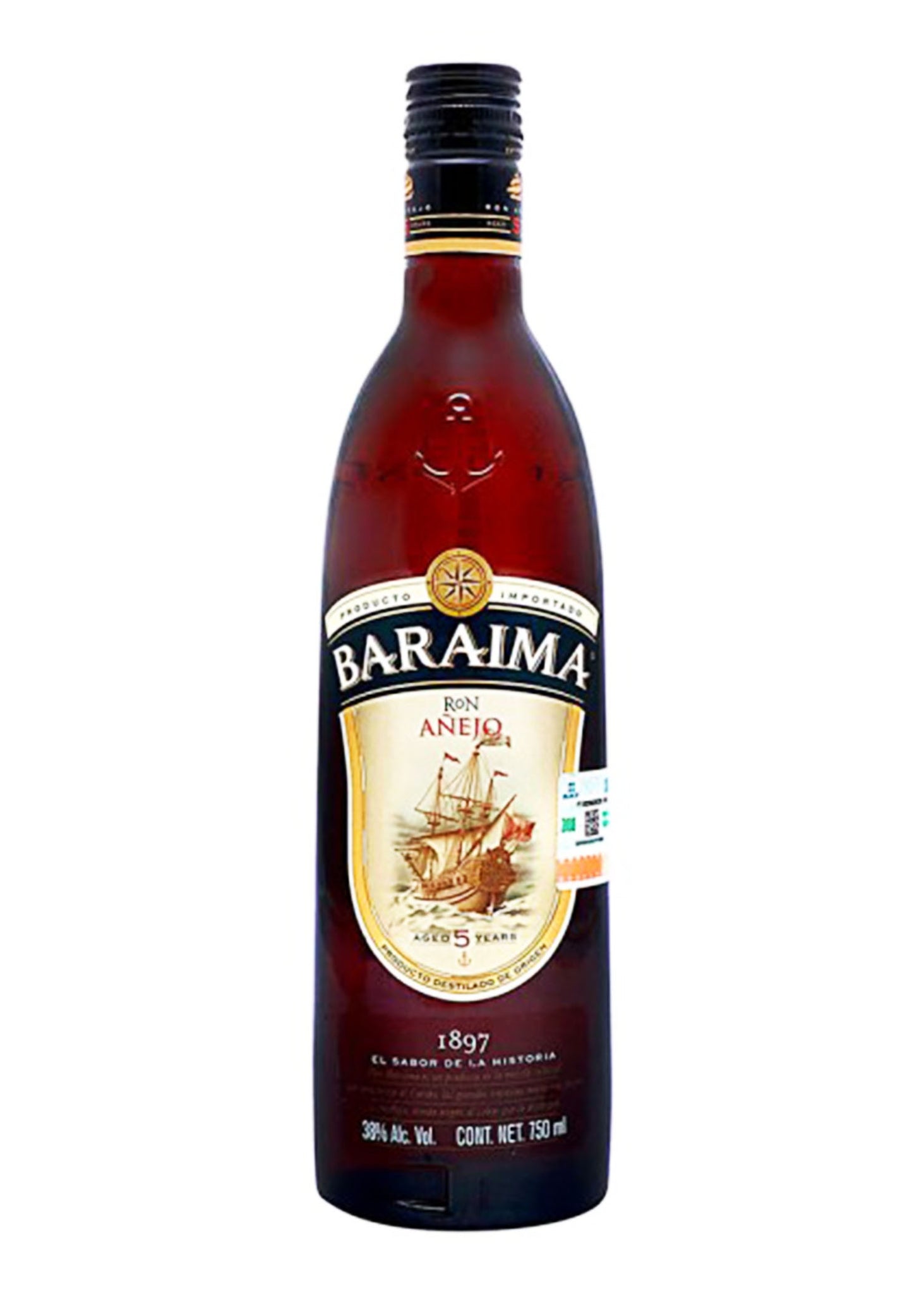 RON BARAIMA AÑEJO 750 ML – Panoli.mx