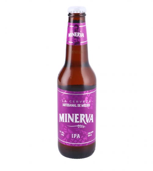 CERVEZA MINERVA IPA 355 ML – Panoli.mx