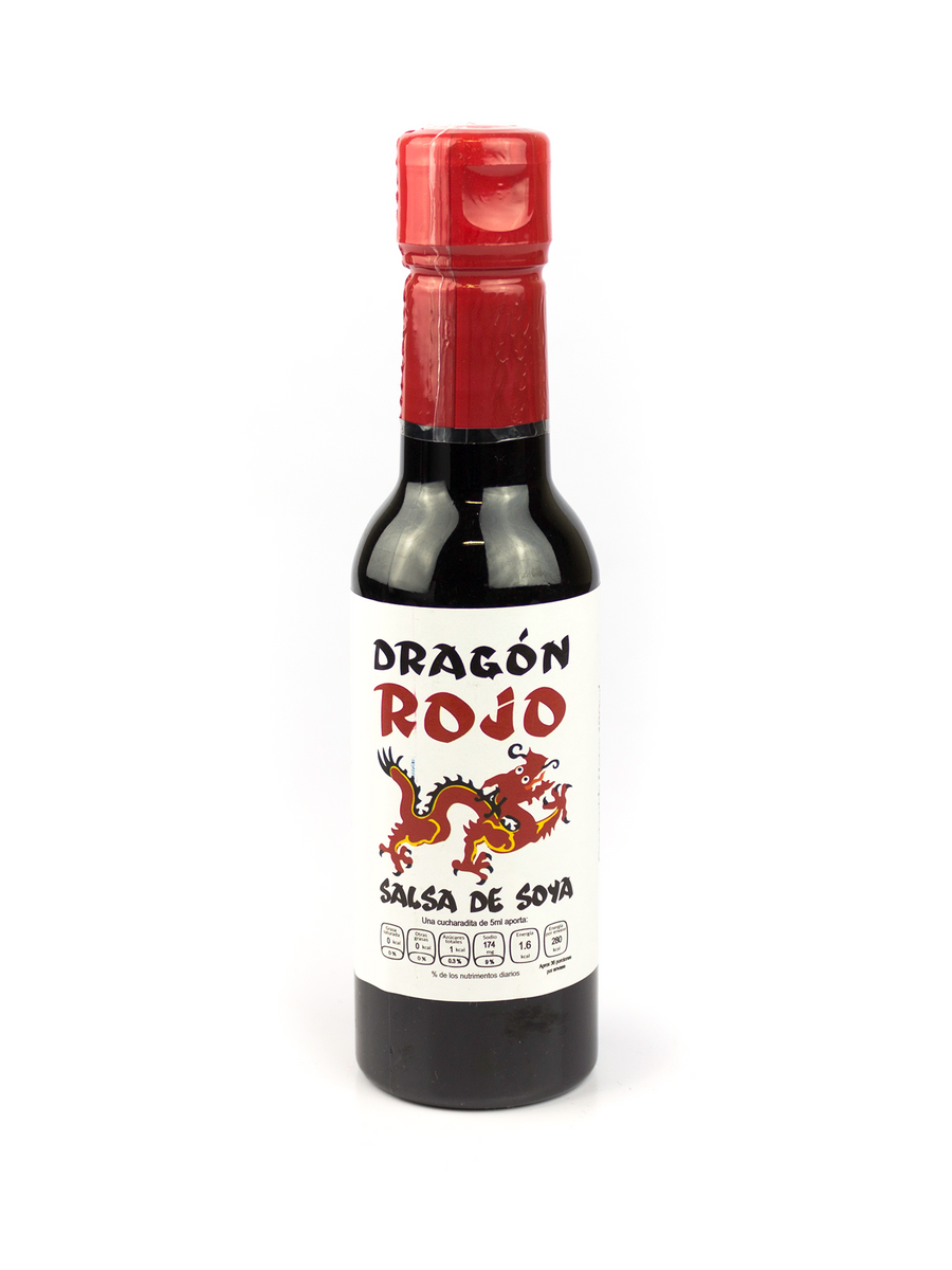 SALSA DRAGON ROJO SOYA 180 ML – Panoli.mx