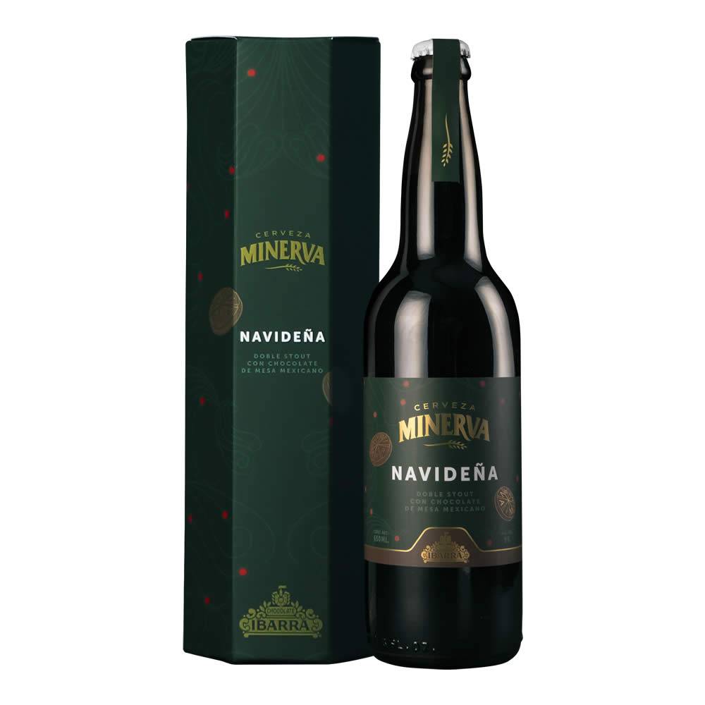 CERVEZA MINERVA NAVIDEÑA 650 ML – Panoli.mx